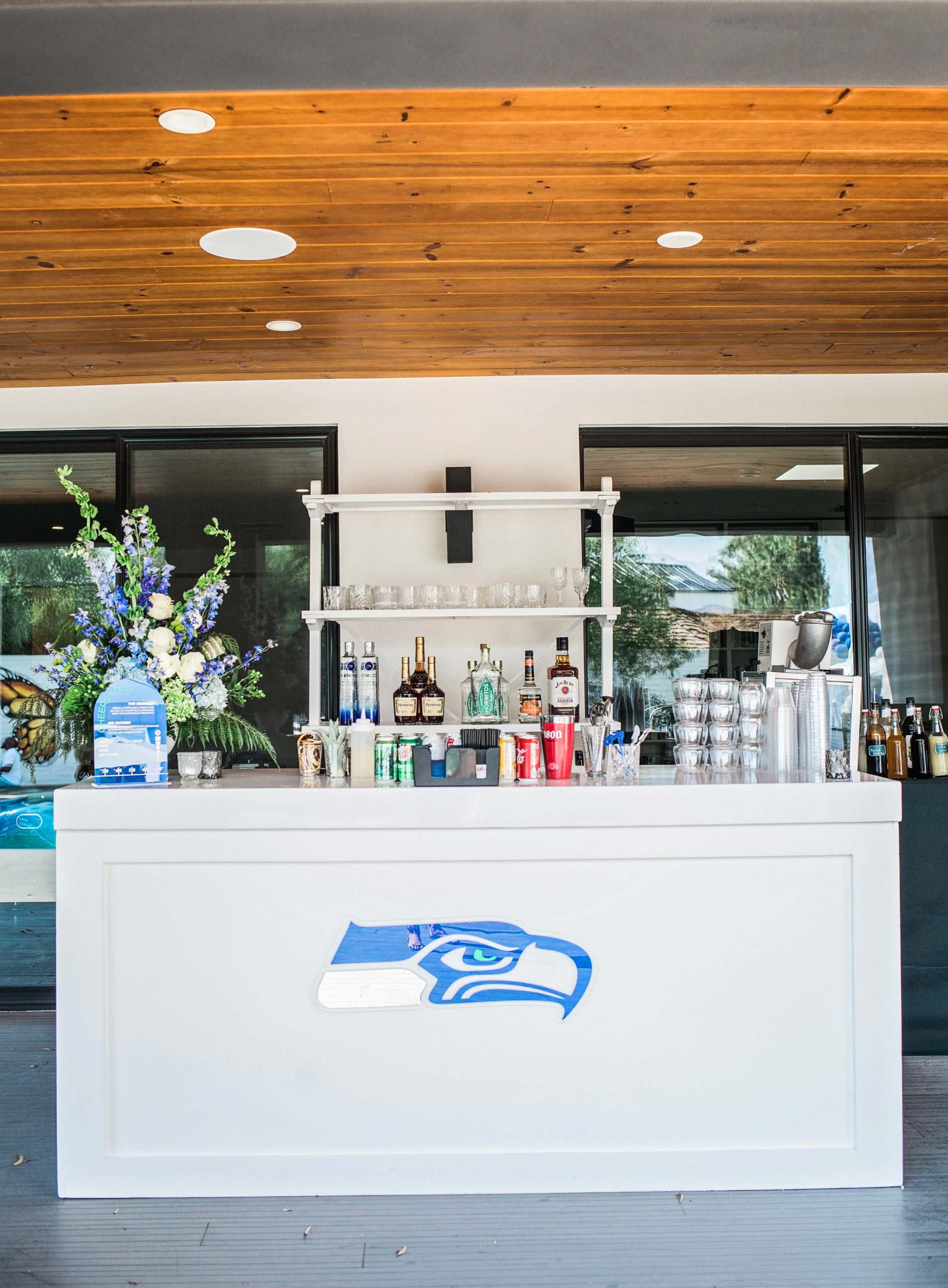 Seahawks 30th Birthday Party | partiesonpurpose.com