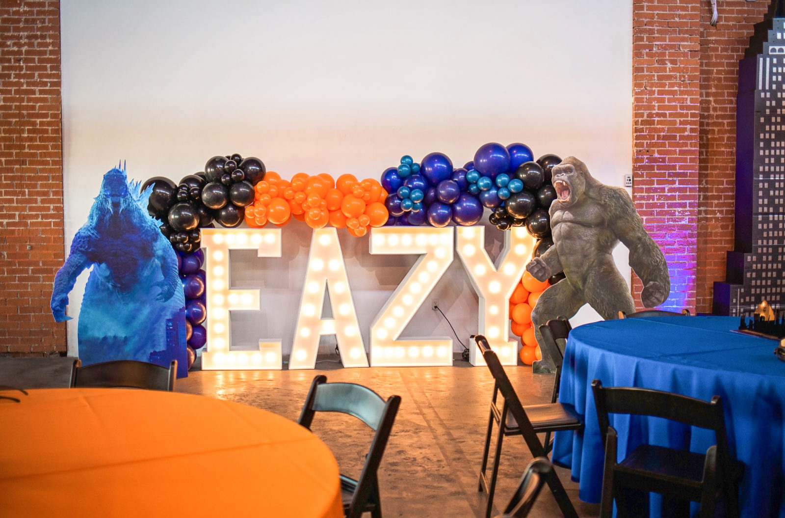 Godzilla vs. Kong Birthday Party | partiesonpurpose.com