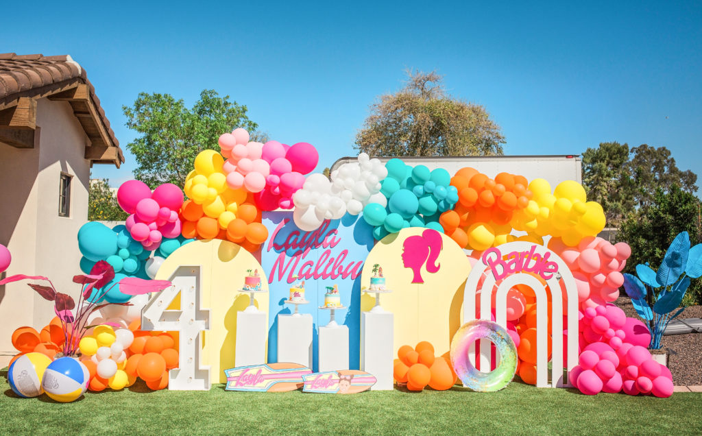 Si Marat n Los Invitados Barbie Birthday Party Cepillo Colonos Suradam