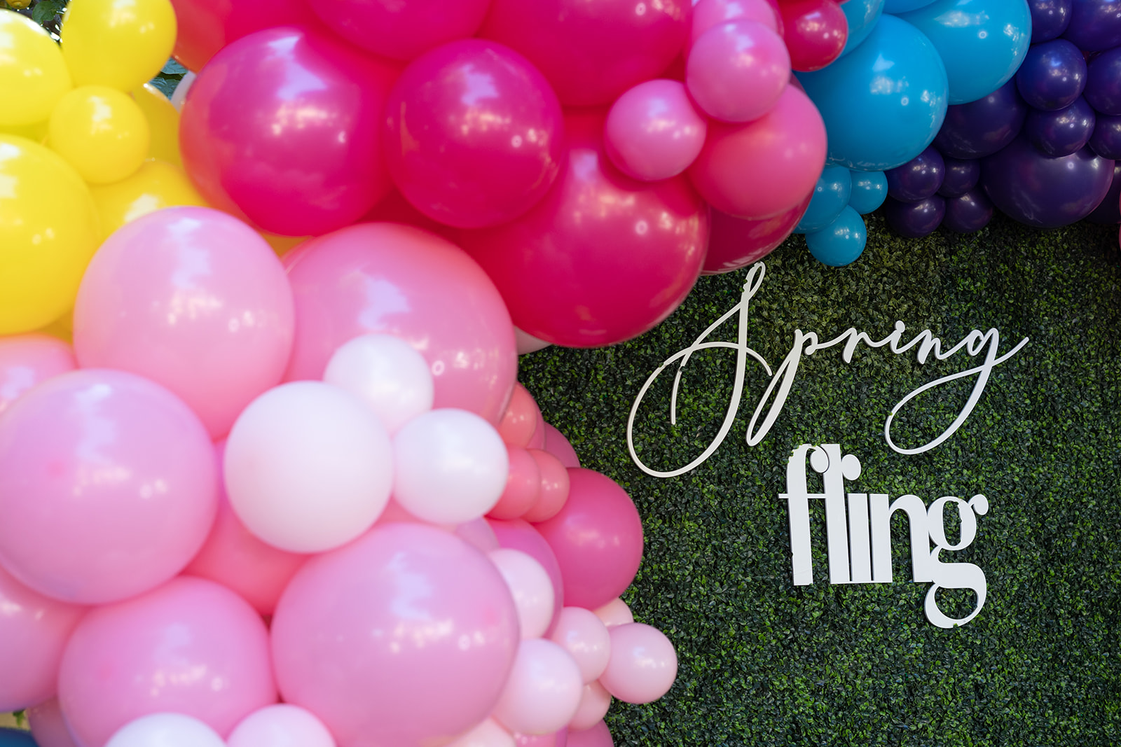 Spring Fling Party | partiesonpurpose.com