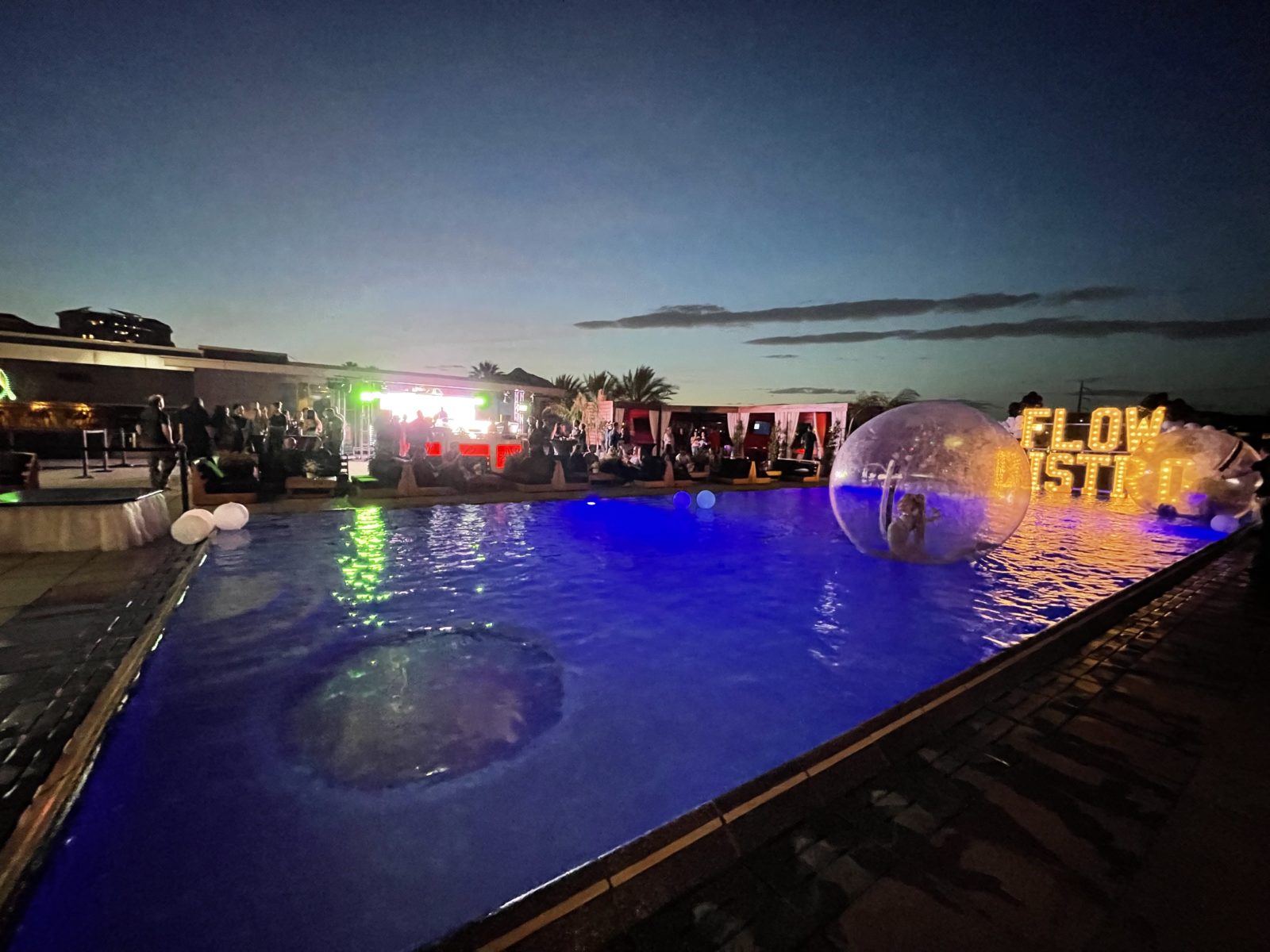 Flow Distro Party | partiesonpurpose.com