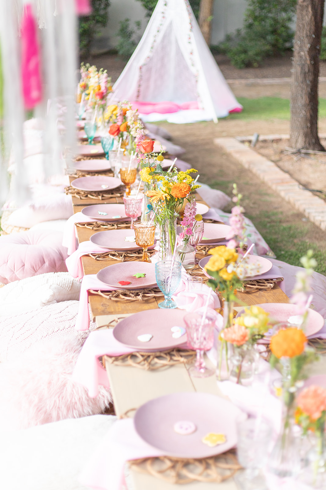 Festival Themed Sweet 16 Party | partiesonpurpose.com