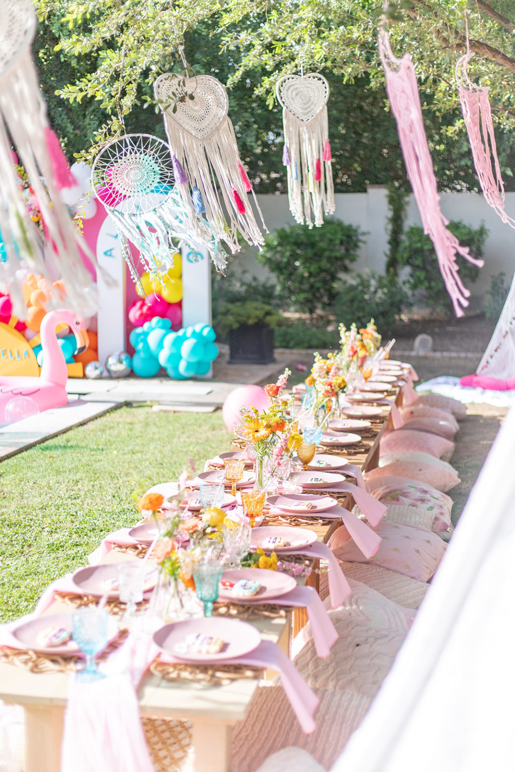 Festival Themed Sweet 16 Party | partiesonpurpose.com