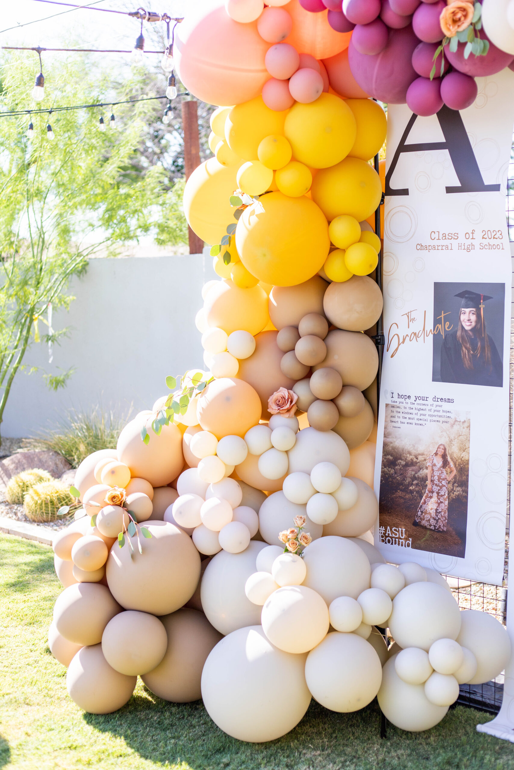 Ava’s Boho Graduation Party | partiesonpurpose.com